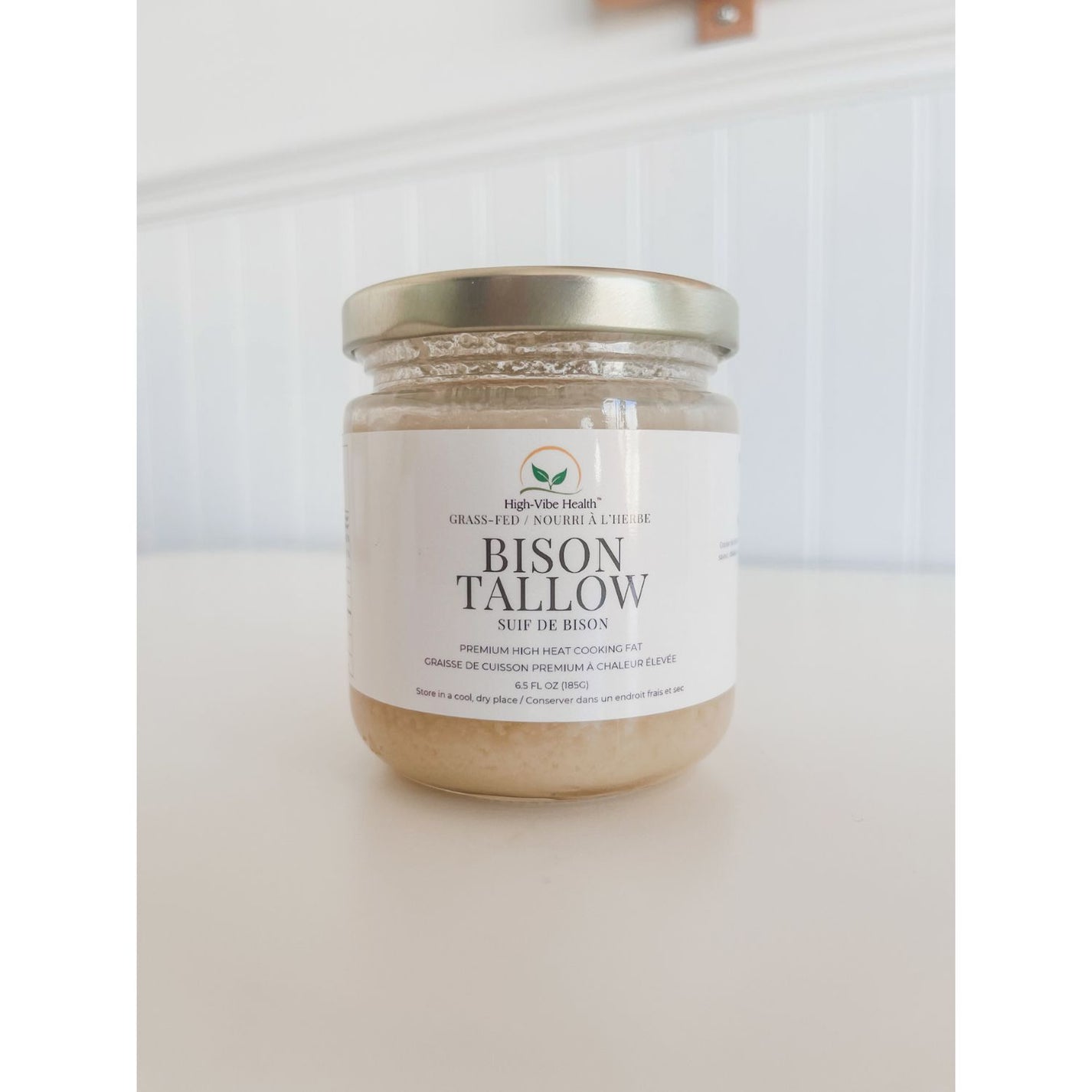 100% Grass-Fed & Finished Bison Tallow – High-Vibe Health